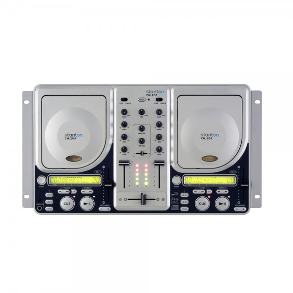 Stanton CM205 Dual Tabletop CD MP3 Player with Mixer - Shop l Ultimate ...