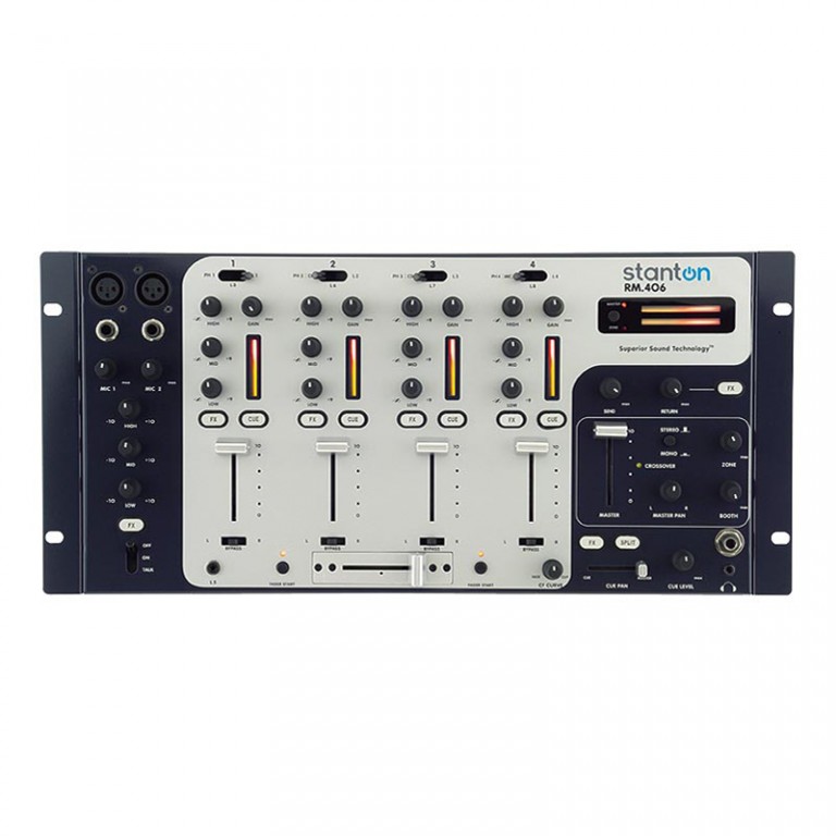 Stanton RM.416 4-Channel DJ Mixer - Shop l Ultimate DJ Gear l UDG Gear ...