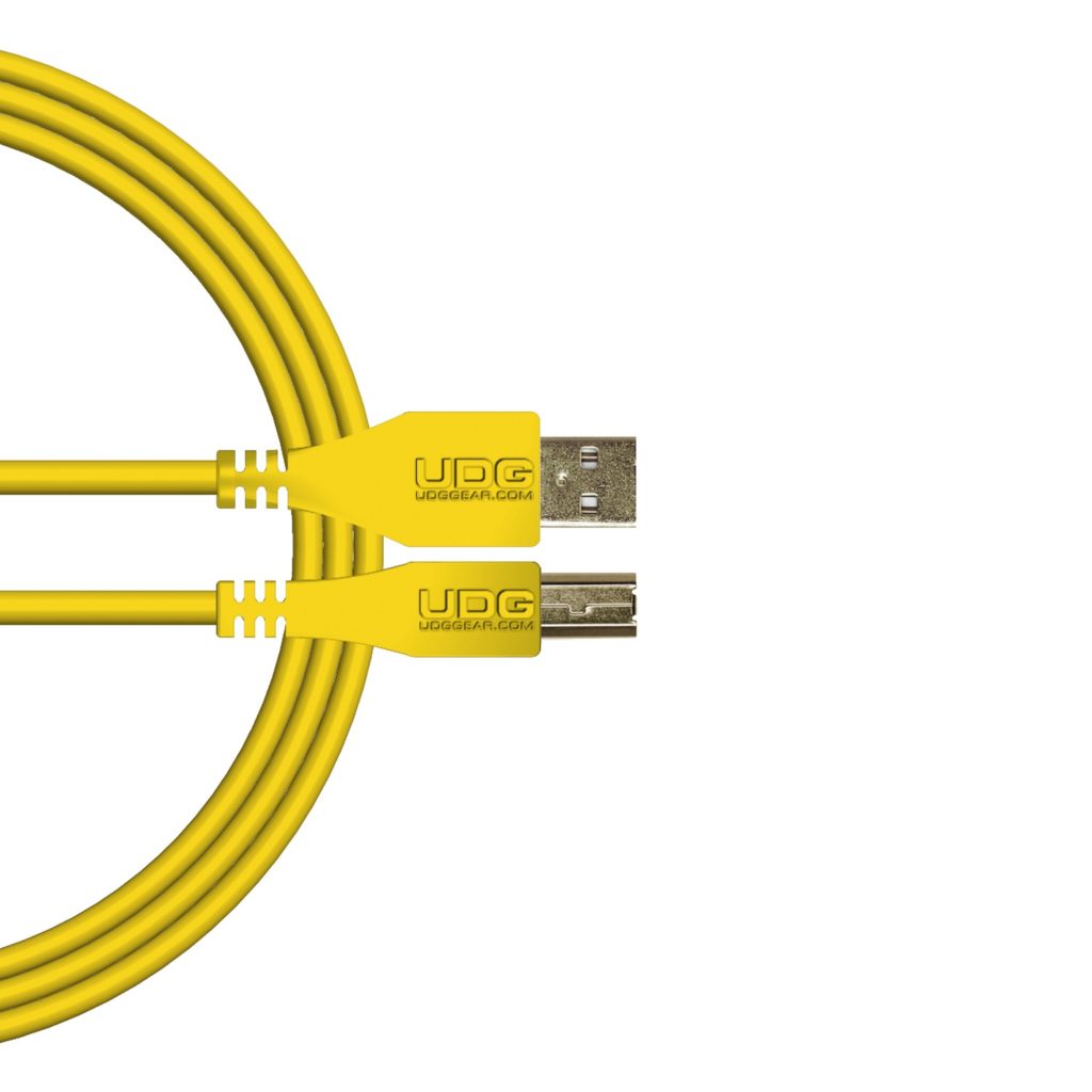 UDG Ultimate Audio Cable USB 2.0 A-B Yellow Straight (1 Metre) - Shop l ...