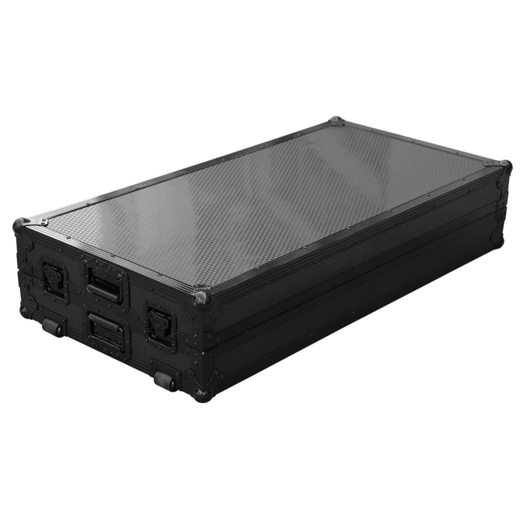 UDG Ultimate Flight Case Portable Z-Style DJ Table Black Plus (Wheels ...